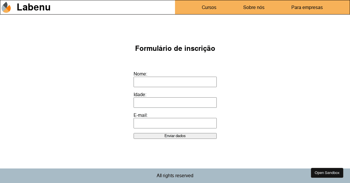 template-inputs - Codesandbox