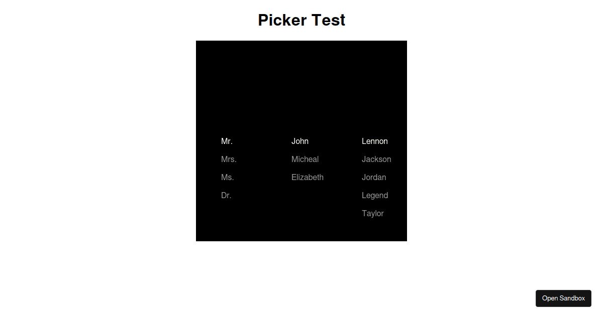 custom-picker - Codesandbox