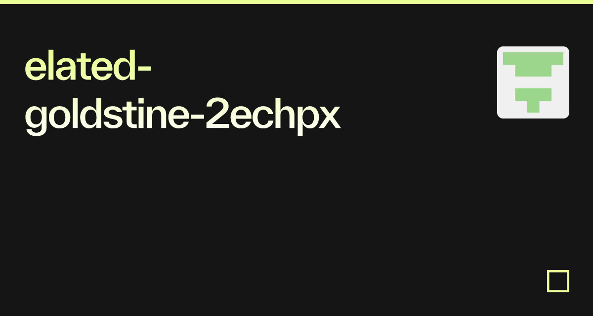 elated-goldstine-2echpx - Codesandbox