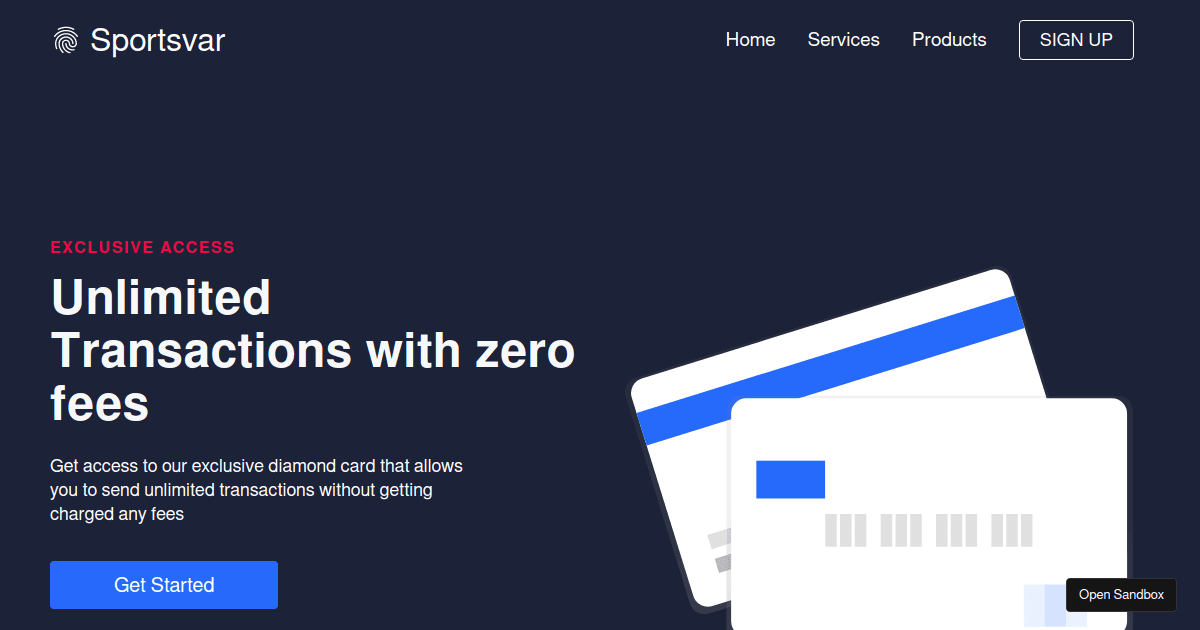 Responsive Website Flexbox Codesandbox