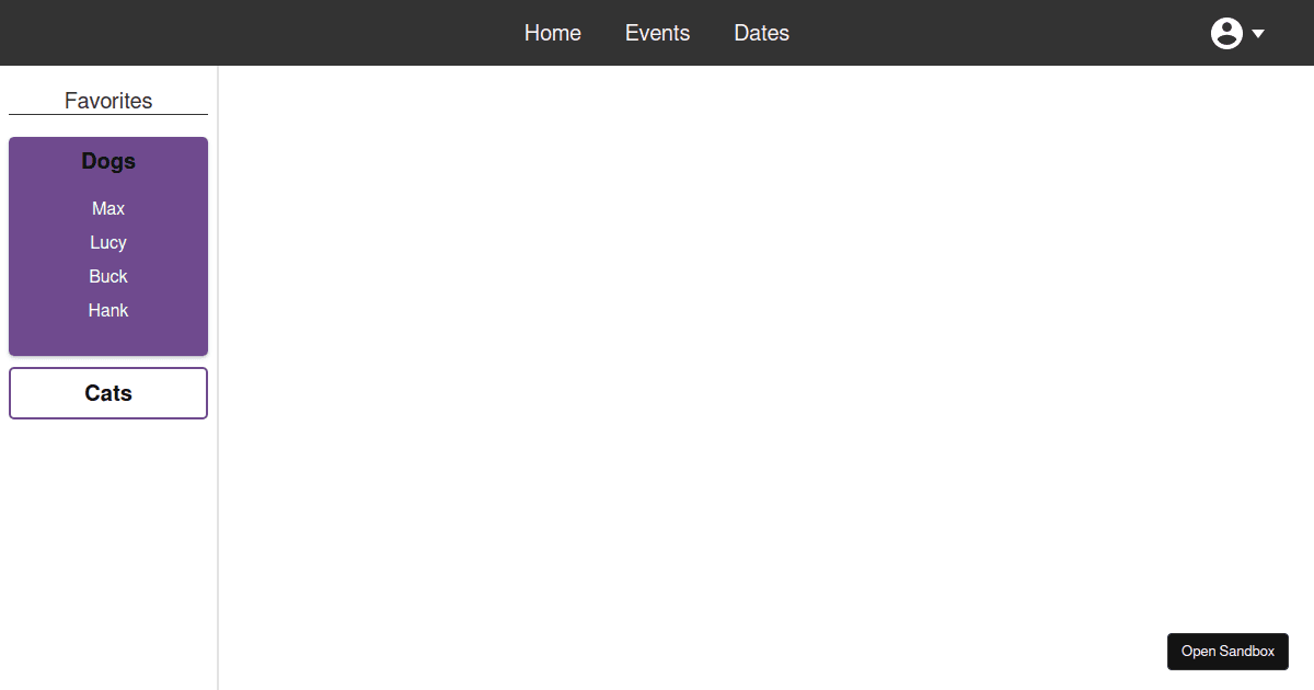 React Routing Problem - Codesandbox