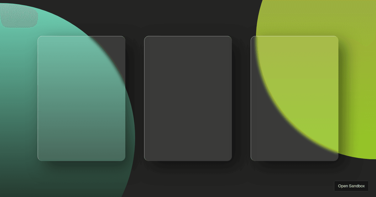 Clement-E/glass-morphism - Codesandbox