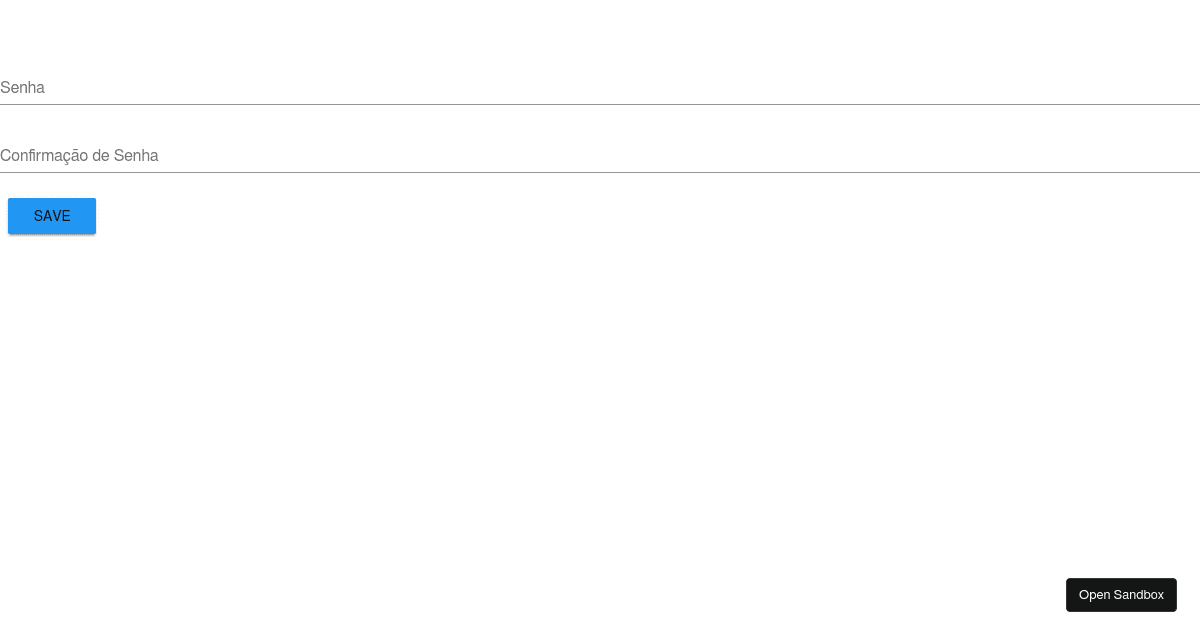 Validatable Components - Codesandbox