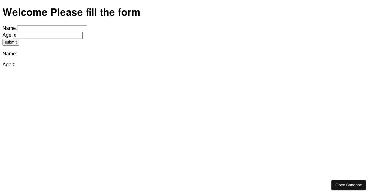 React Redux Simple Form Codesandbox