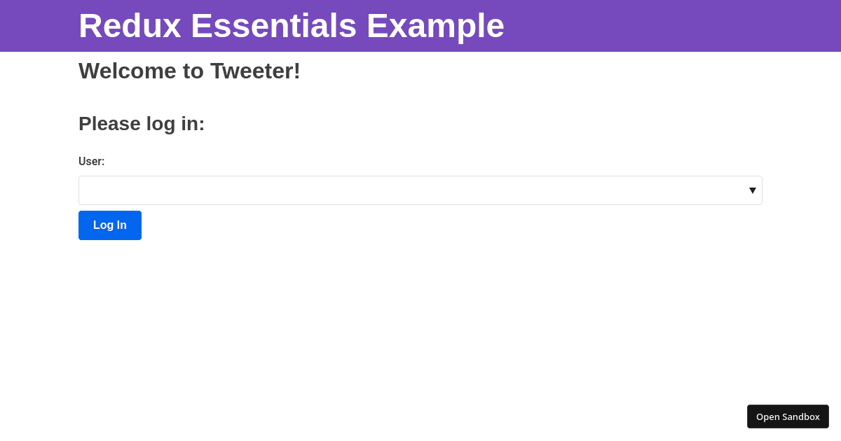 redux-essentials-example - Codesandbox