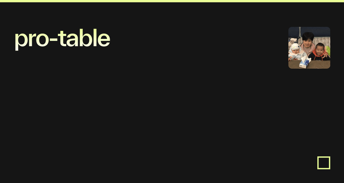pro-table - Codesandbox