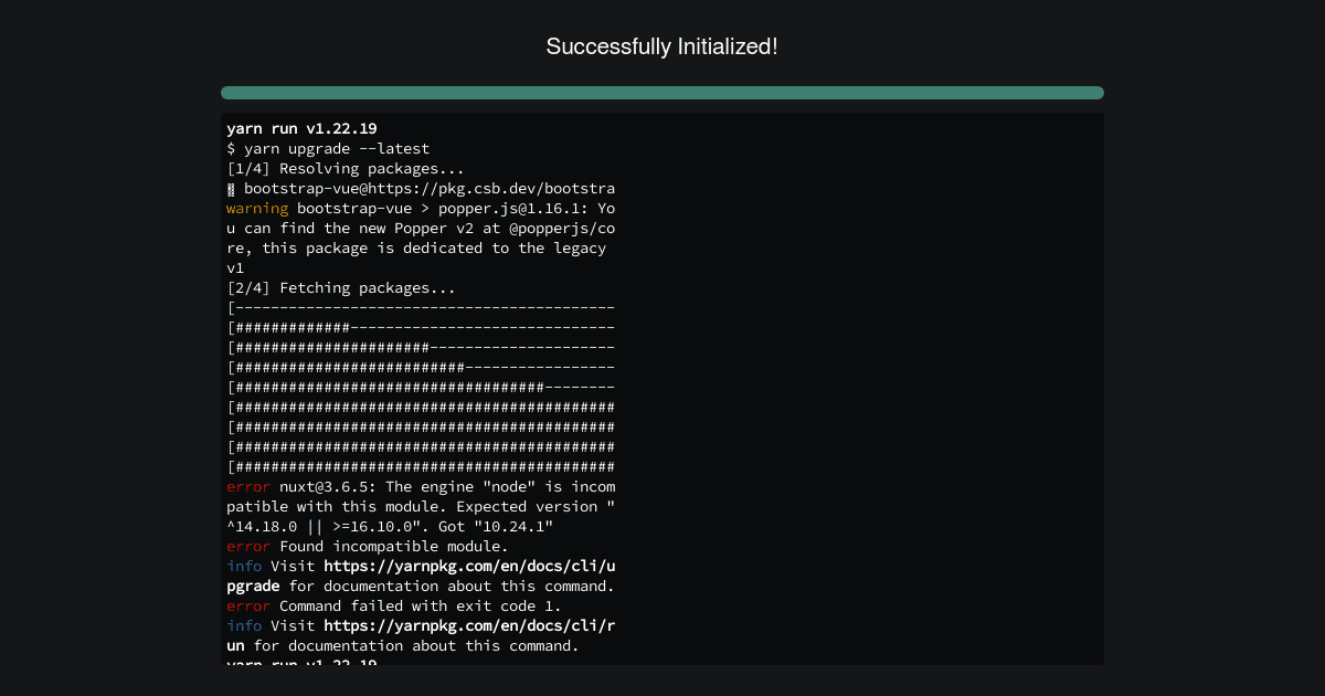 BootstrapVue Nuxt.js Starter Project - Codesandbox