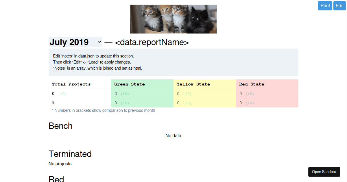 report - Codesandbox