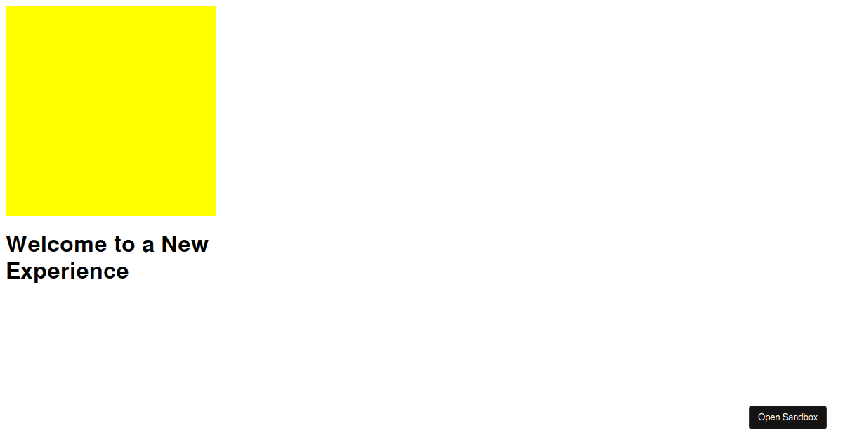 simple-spinning-cube - Codesandbox