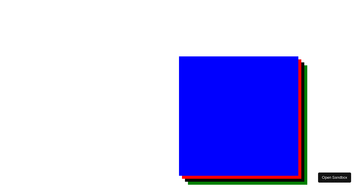 Stacking Context Overflow Codesandbox