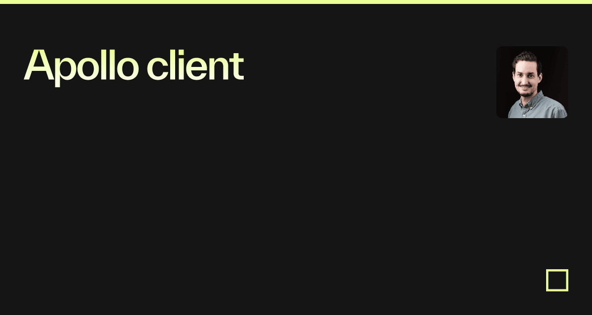 Apollo client - Codesandbox