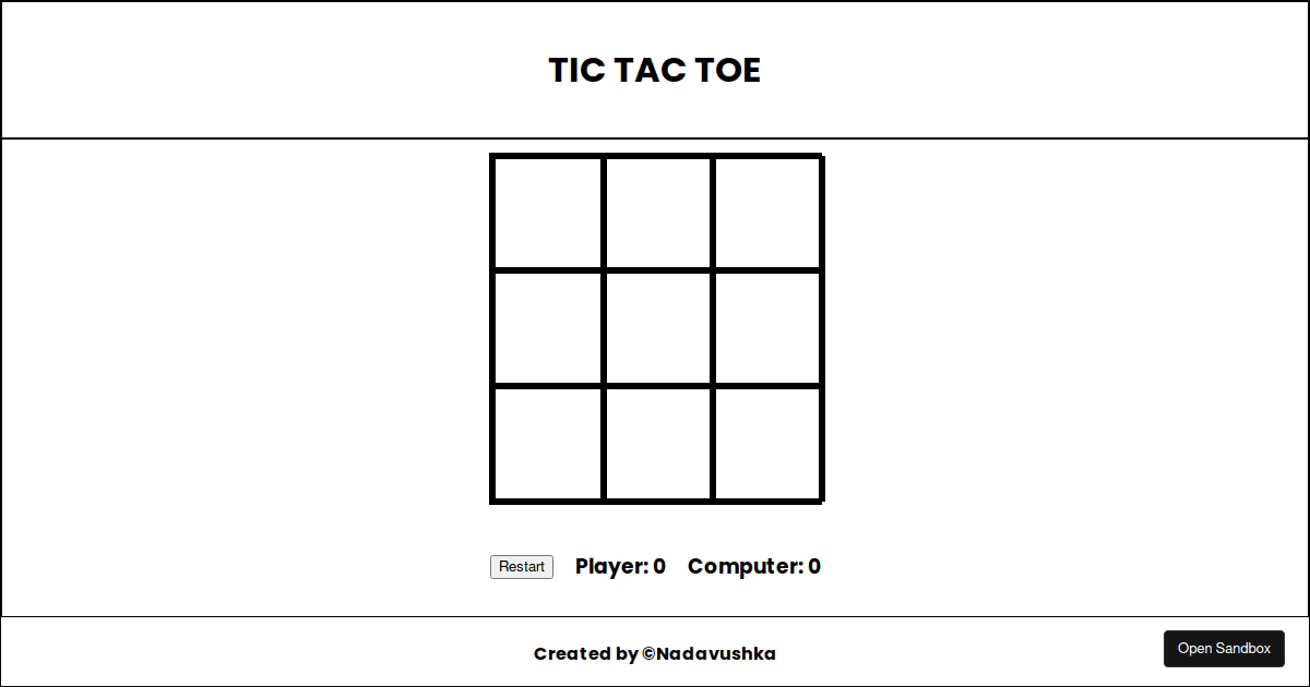 tic-tac-toe2 - Codesandbox