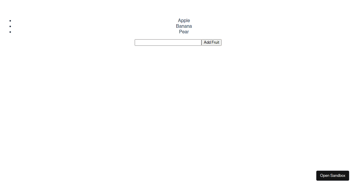 computed-array-push-repro - Codesandbox computed-array-push-repro - Codesandbox