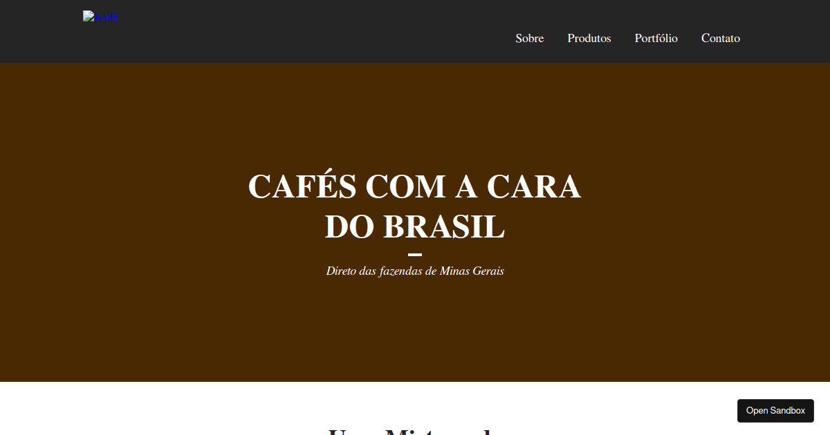brafe-café - Codesandbox