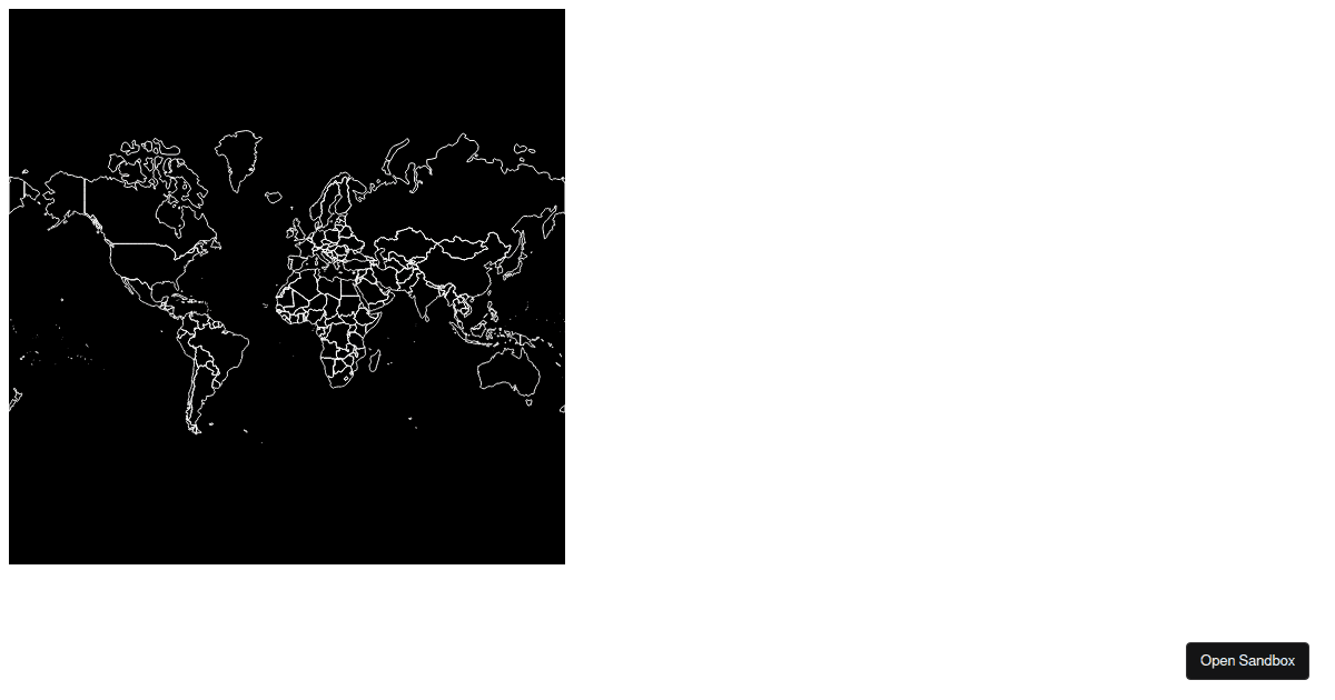 Simple d3.js World Map (forked) - Codesandbox