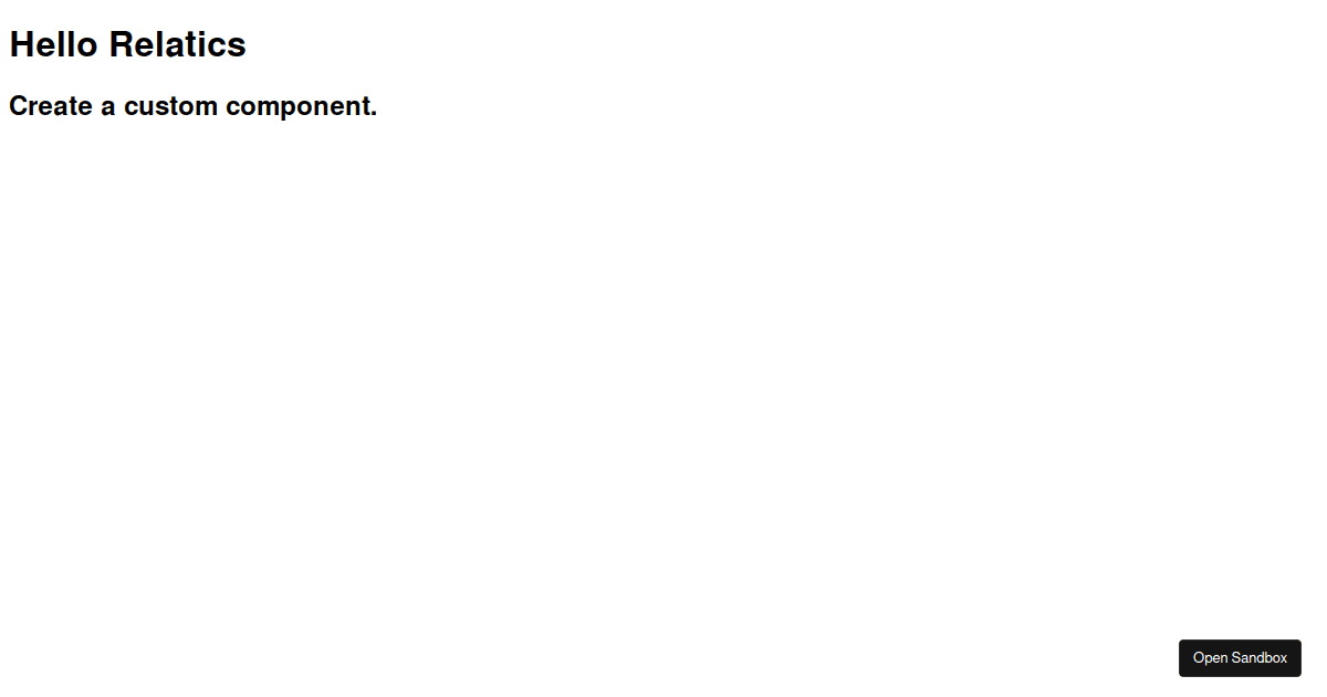 create-component - Codesandbox