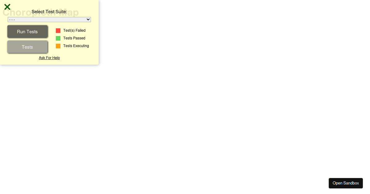 FCC D3 Choropleth Map Challenge - Codesandbox
