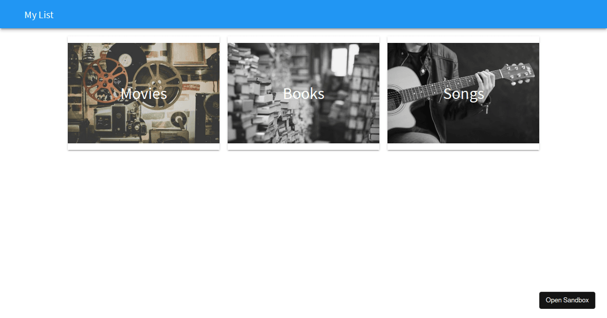 styled - Codesandbox