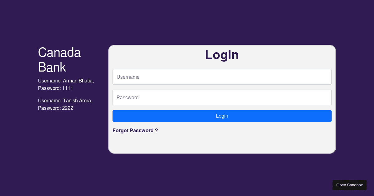 atm-app - Codesandbox