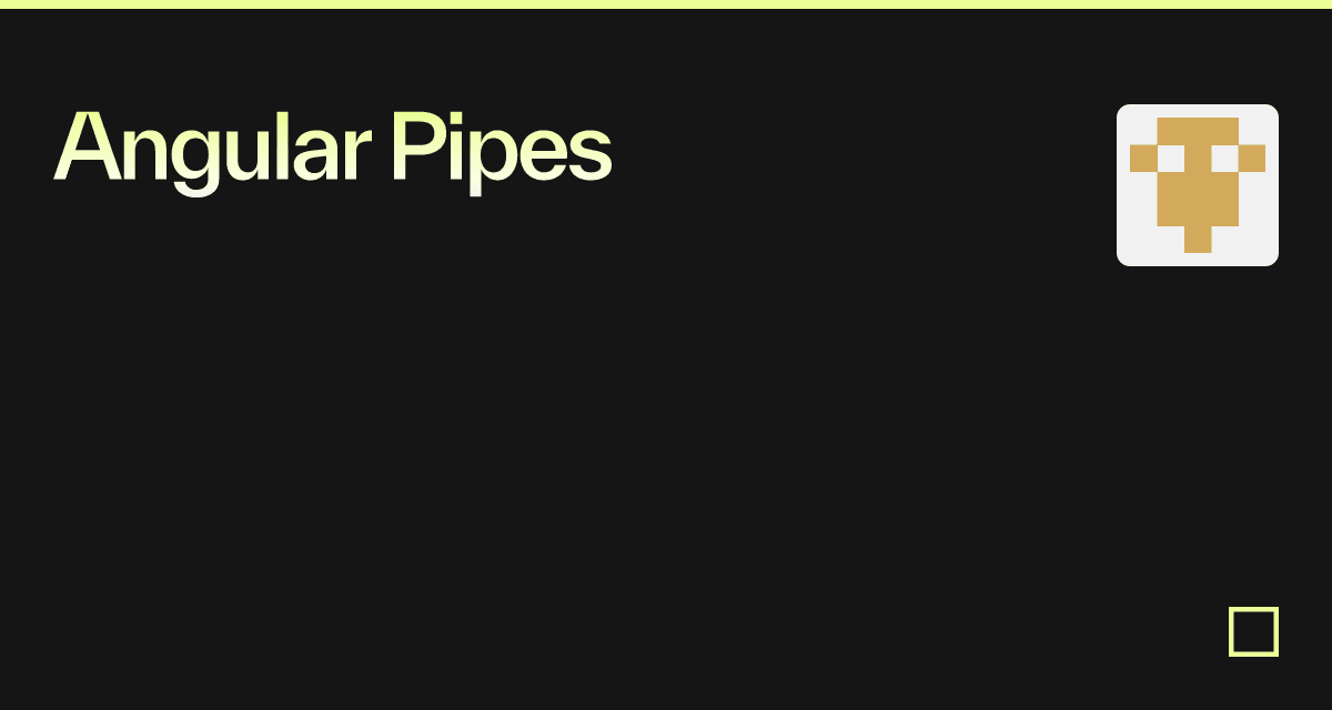 Angular Pipes - Codesandbox Angular Pipes - Codesandbox