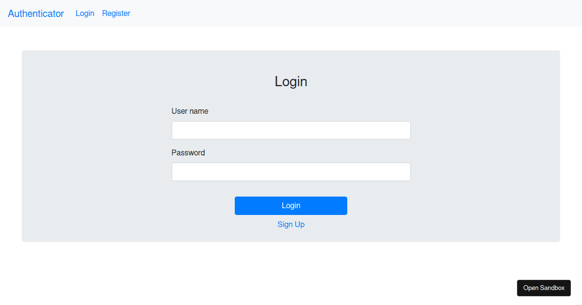 login-registration-forms - Codesandbox login-registration-forms - Codesandbox