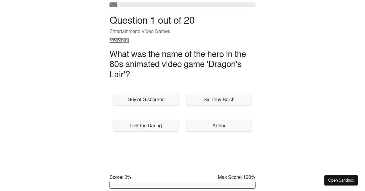 challenge-quiz - Codesandbox