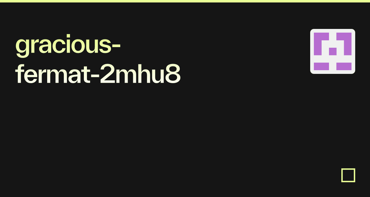 gracious-fermat-2mhu8 - Codesandbox
