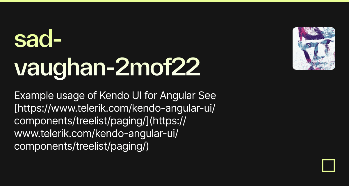sad-vaughan-2mof22 - Codesandbox