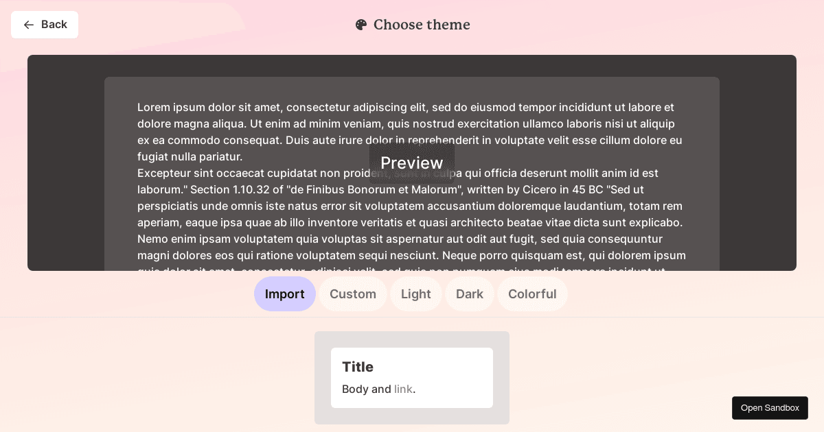 Generate flow Section 14 - Codesandbox