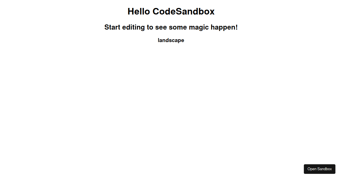 cross-browser-device-orientation-react-hook - Codesandbox