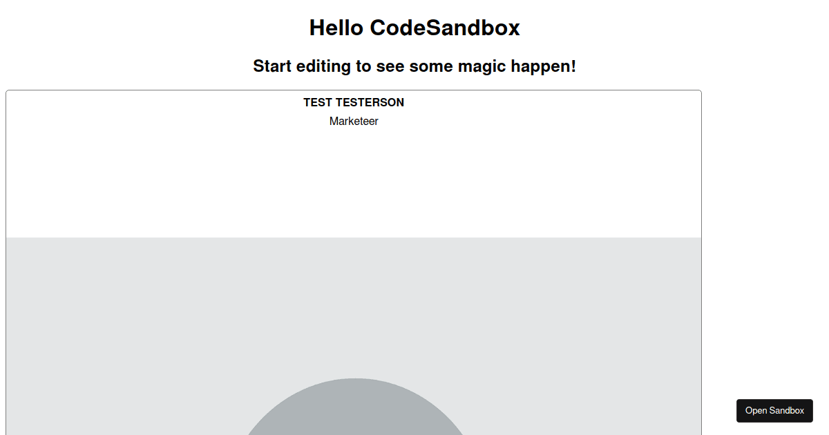 profile-cards - Codesandbox