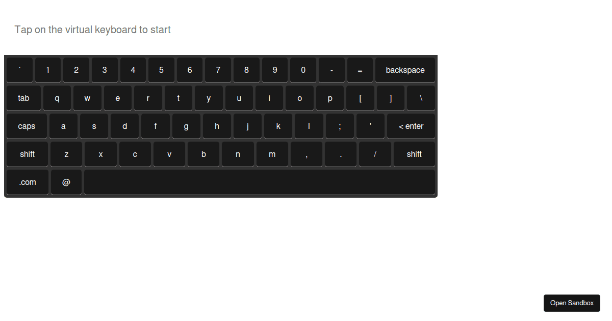 simple-keyboard-npm-demos - Codesandbox