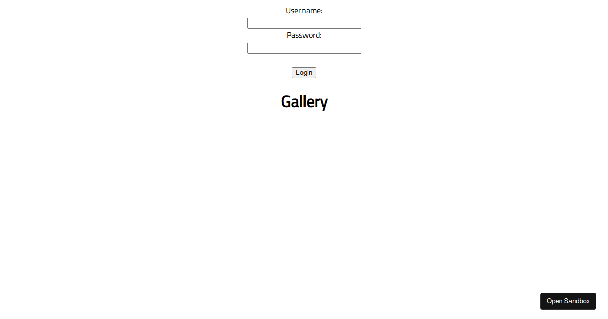 Localstorage React Codesandbox