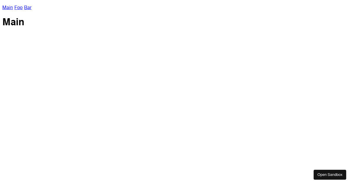 basic-routing - Codesandbox