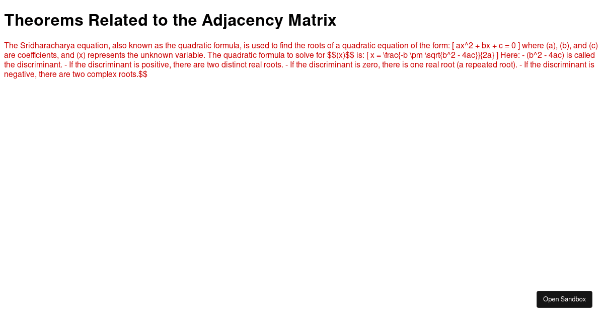 Better React Mathjax Basic Example Latex Forked Codesandbox