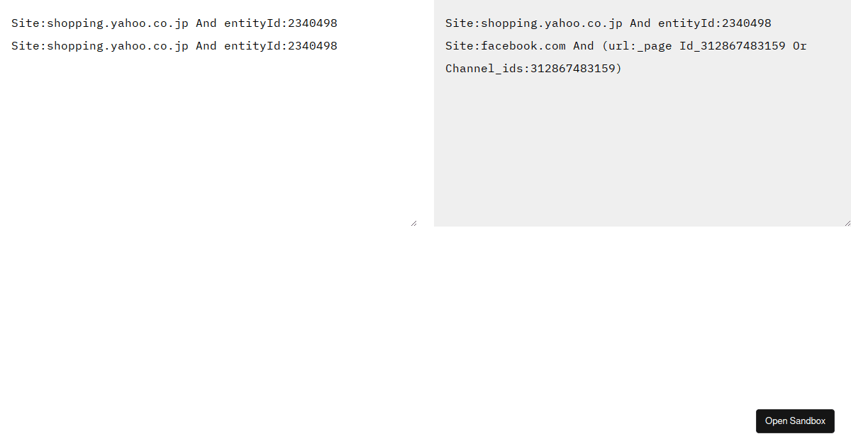 Chrome find and replace - Codesandbox