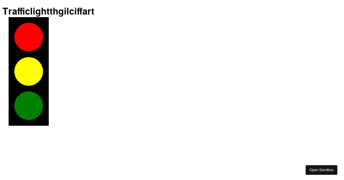 Traffic-light-Adam - Codesandbox