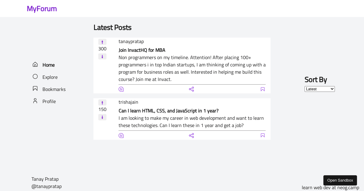 MCR_04 - Codesandbox