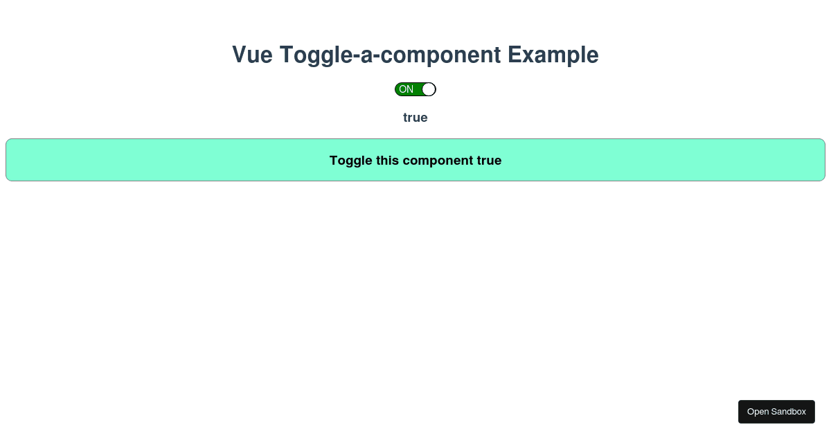 Vue Toggle Componentmessage 1 Codesandbox