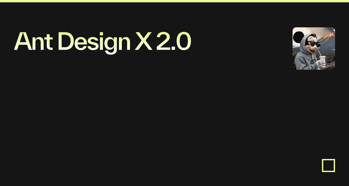 Ant Design X 2.0 - Codesandbox