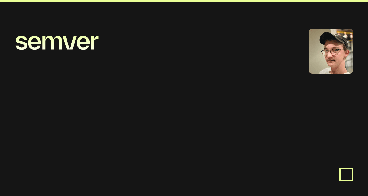 semver - Codesandbox
