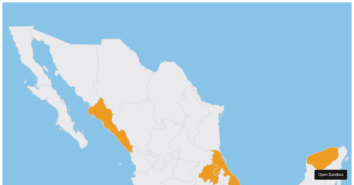 Map Clickable TS with Popper - Codesandbox