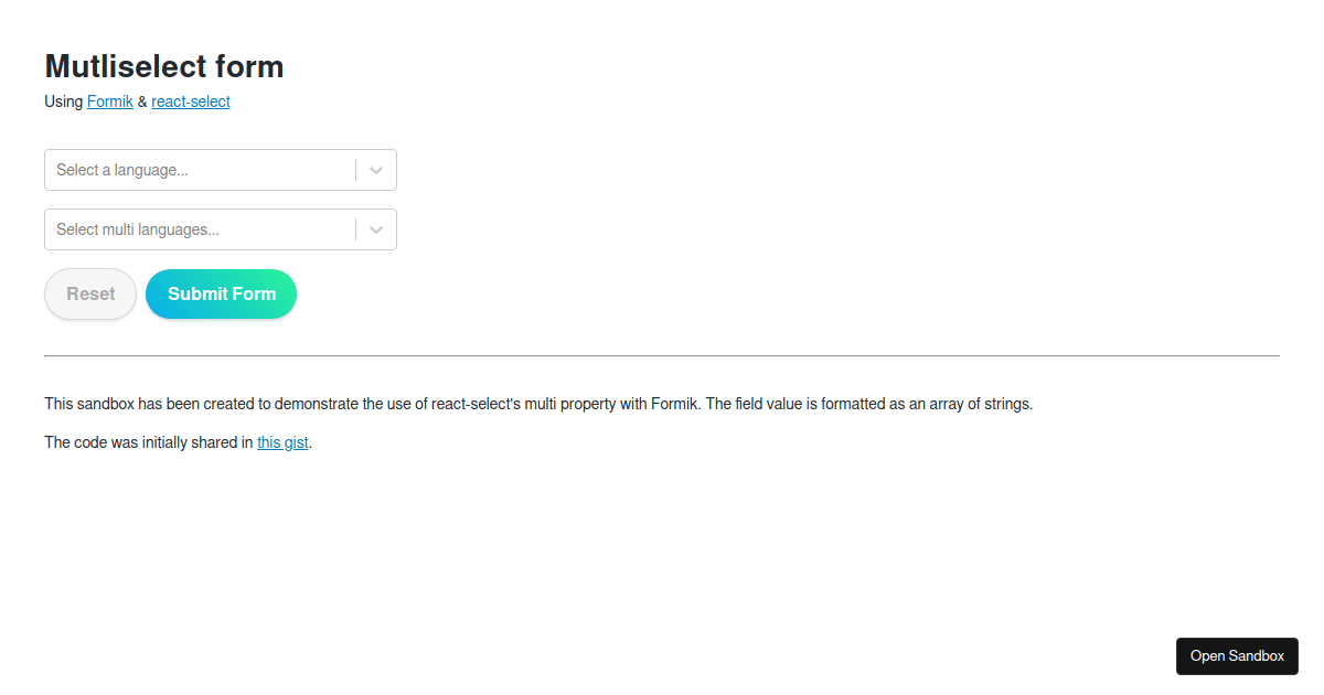 formik-and-react-select-multi-typescript - Codesandbox