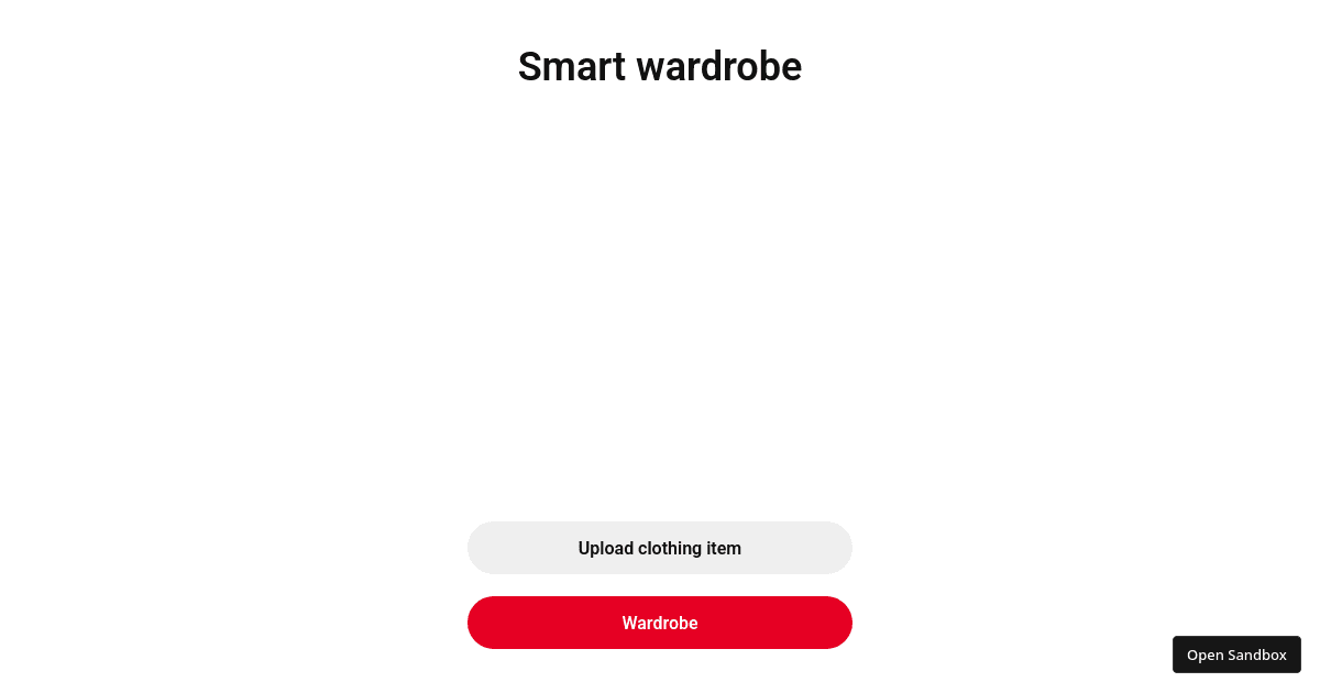 smart-wardrobe - Codesandbox