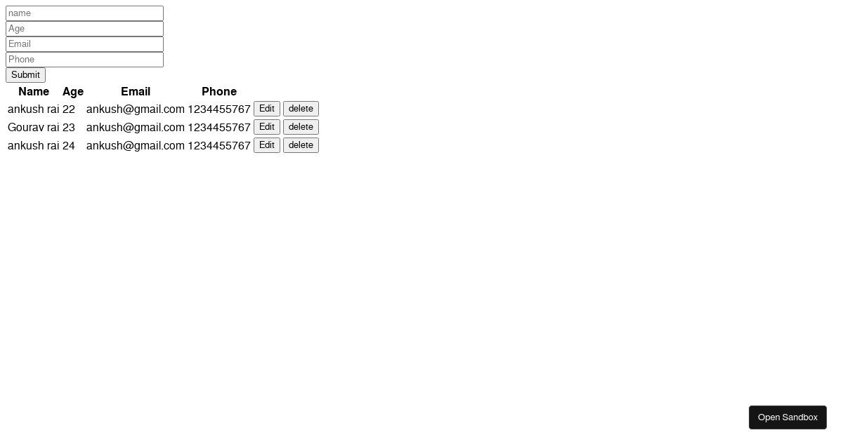 UserData Handle - Codesandbox