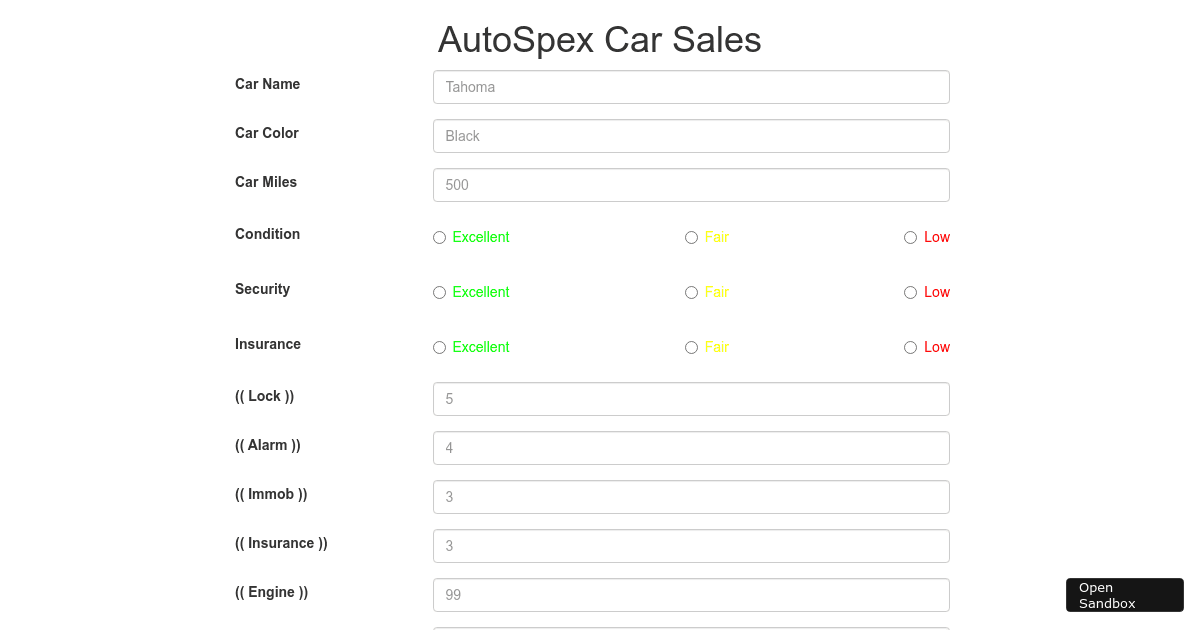 autospex-car-sales - Codesandbox