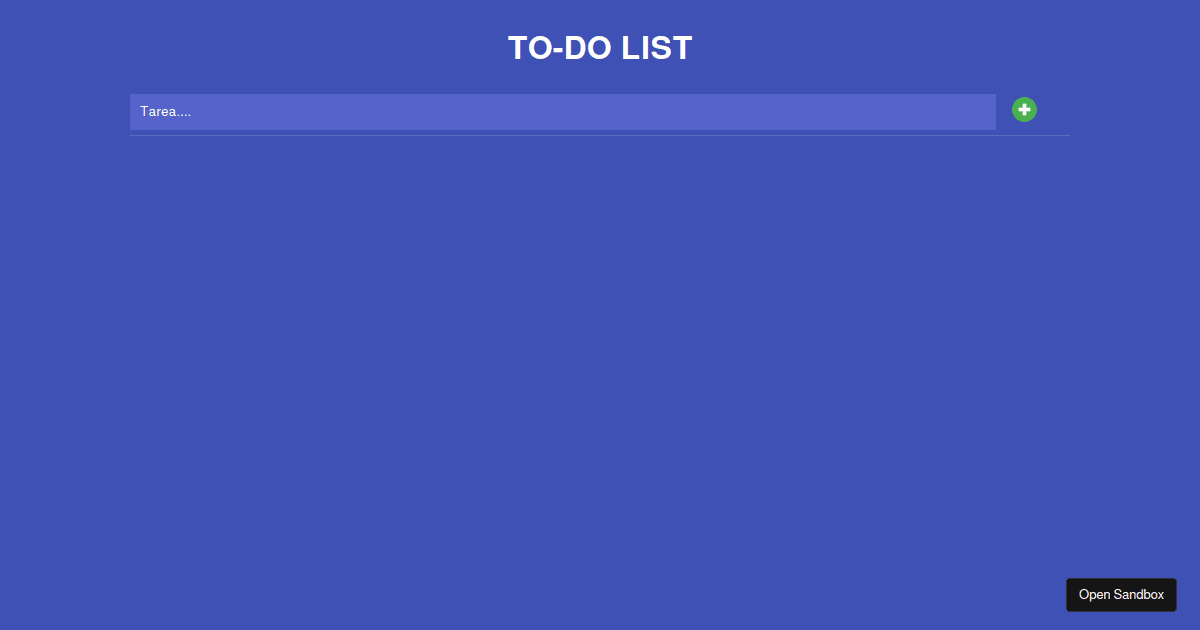 simple-to-do-list-app - Codesandbox