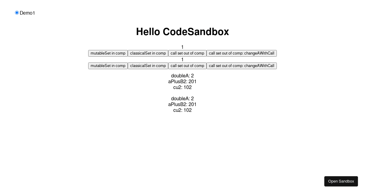 js-demo - Codesandbox