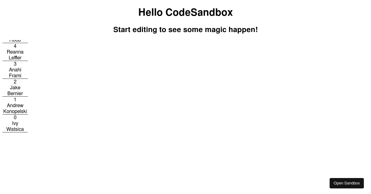 Inverse Infinite Scroll (forked) - Codesandbox
