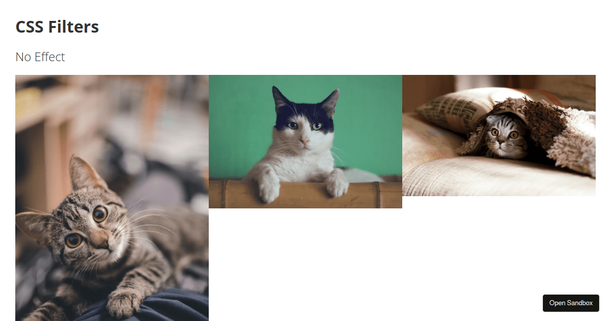 Css Filters Codesandbox